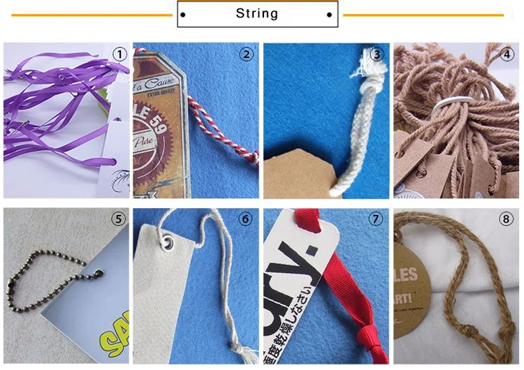 Luxury Cardboard Swing Tickets Blank Hang Tags Recycled Eco Friendly ...