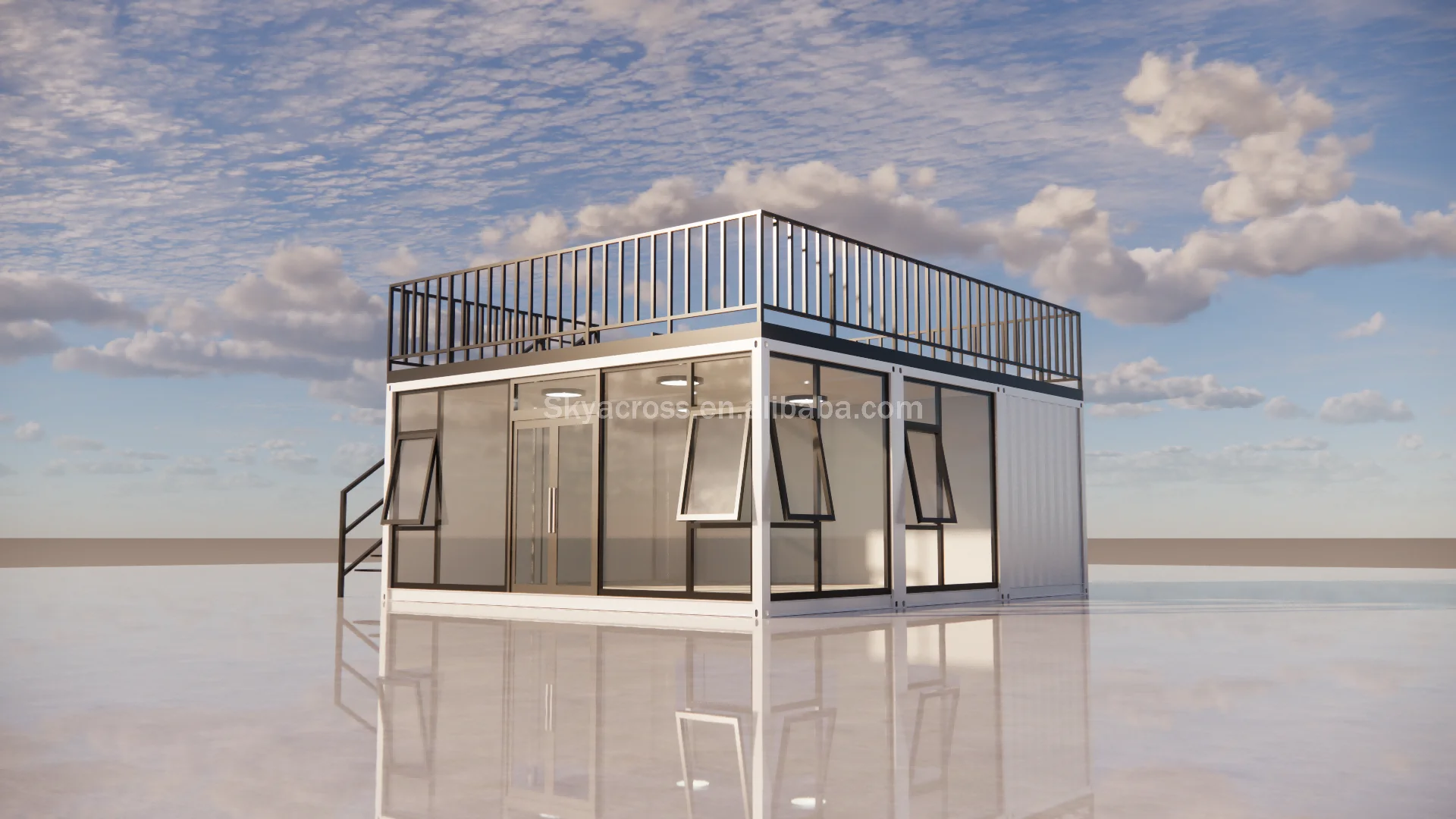 Prefab Shipping Container Shop Store 40ft Prefabricated Container Shops ...