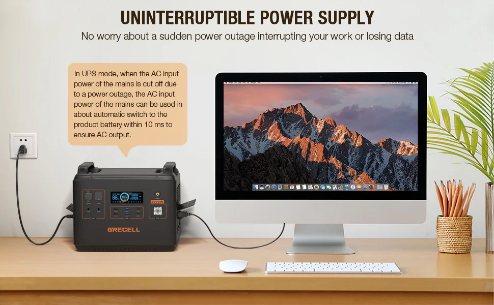 Outdoor Power Supply Lithium Ion Battery Portable Solar Power Generator ...