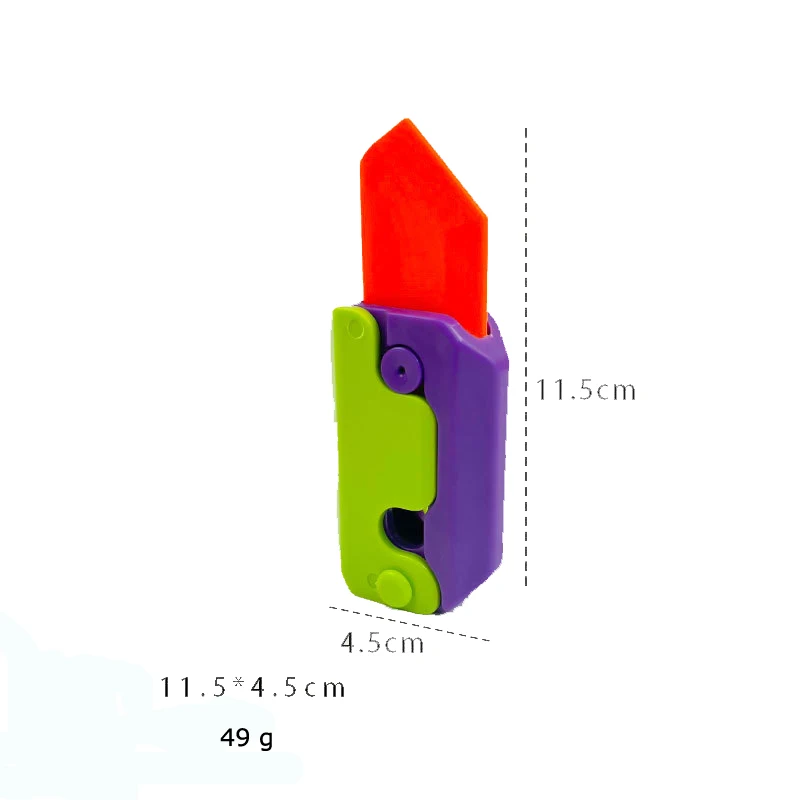 3D Gravity Knife Toy - Stress Relief for ADHD & Autism