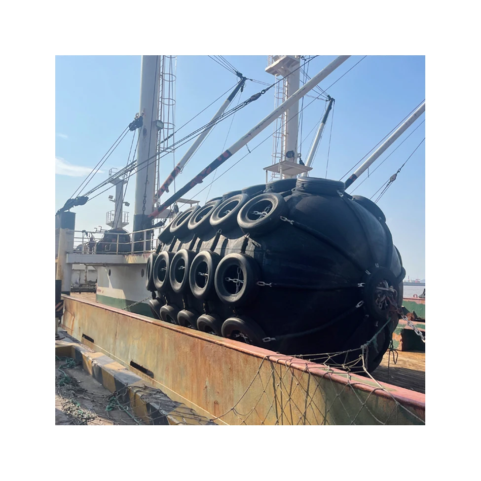 Marine Inflatable Floating Hydro Rubber Fender Pneumatic Rubber Fender ...