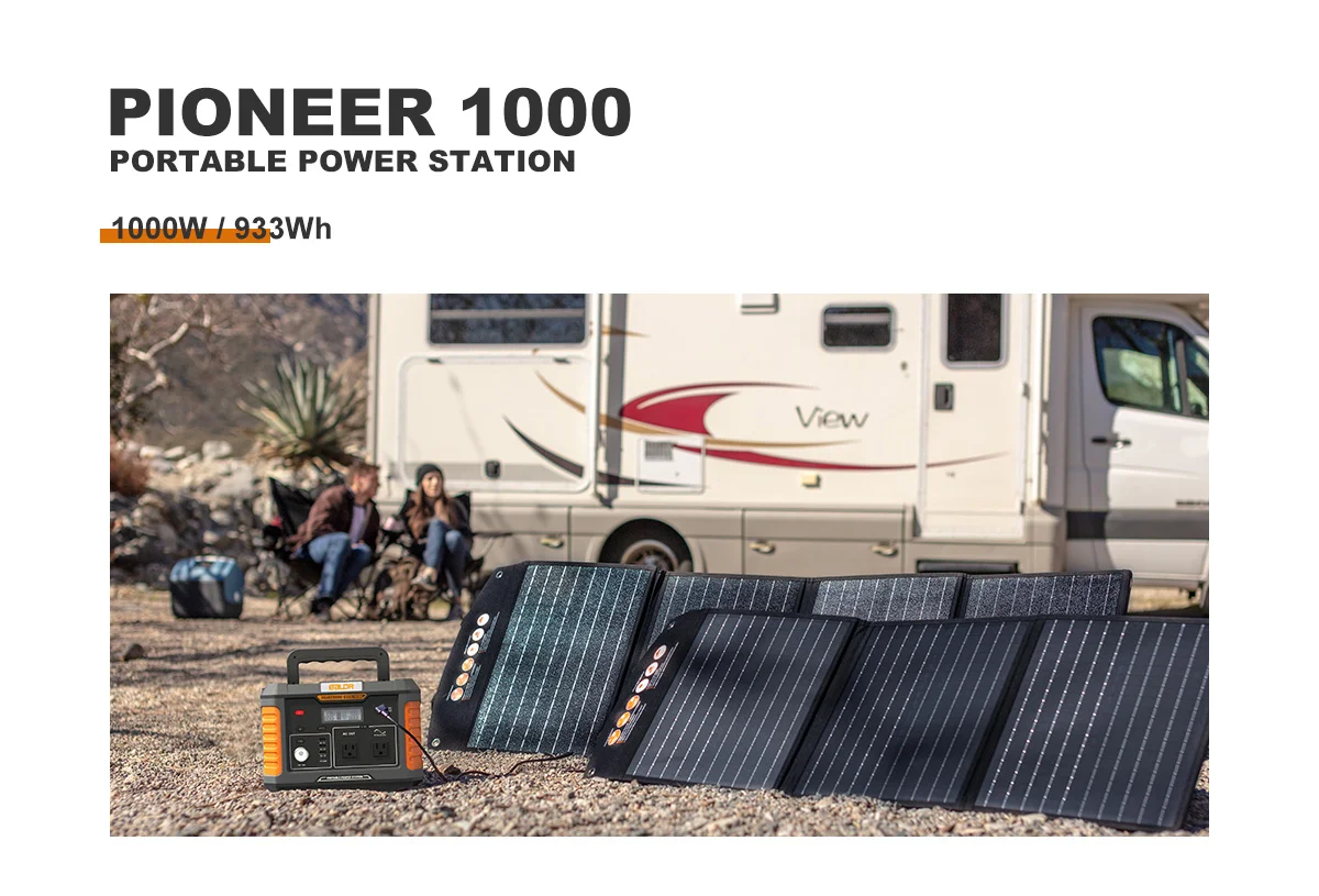 Generador Solar 1000w Outdoor Power Supply Camping Food Truck Explorer ...