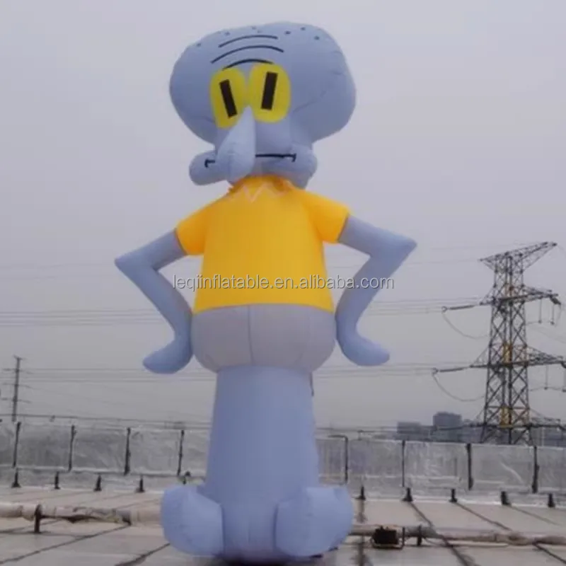 Giant Advertising Inflatable Spongebob Inflatable Cartoon Character For ...