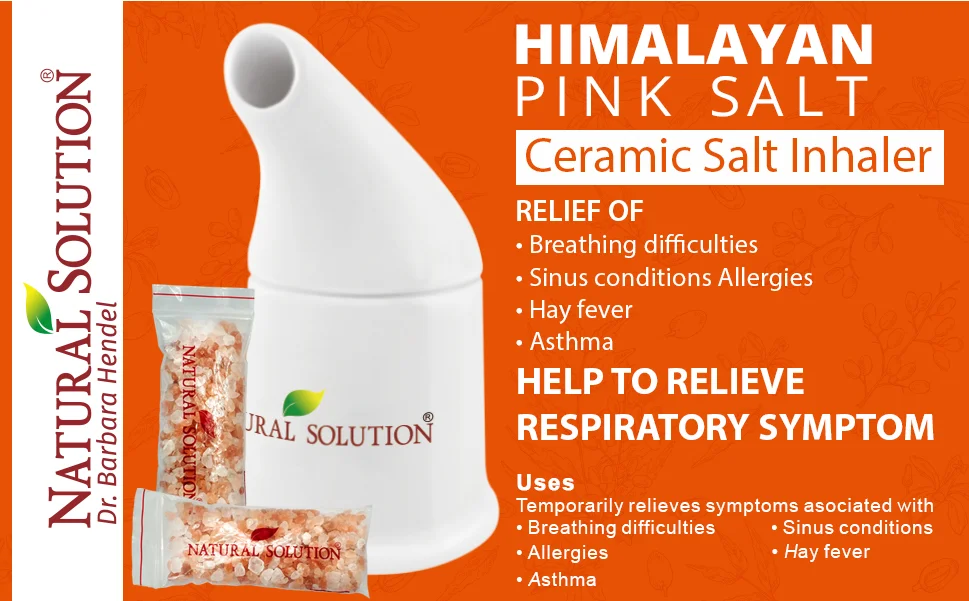 Himalayan Salt Inhaler - Natural Relief for Respiratory Issues