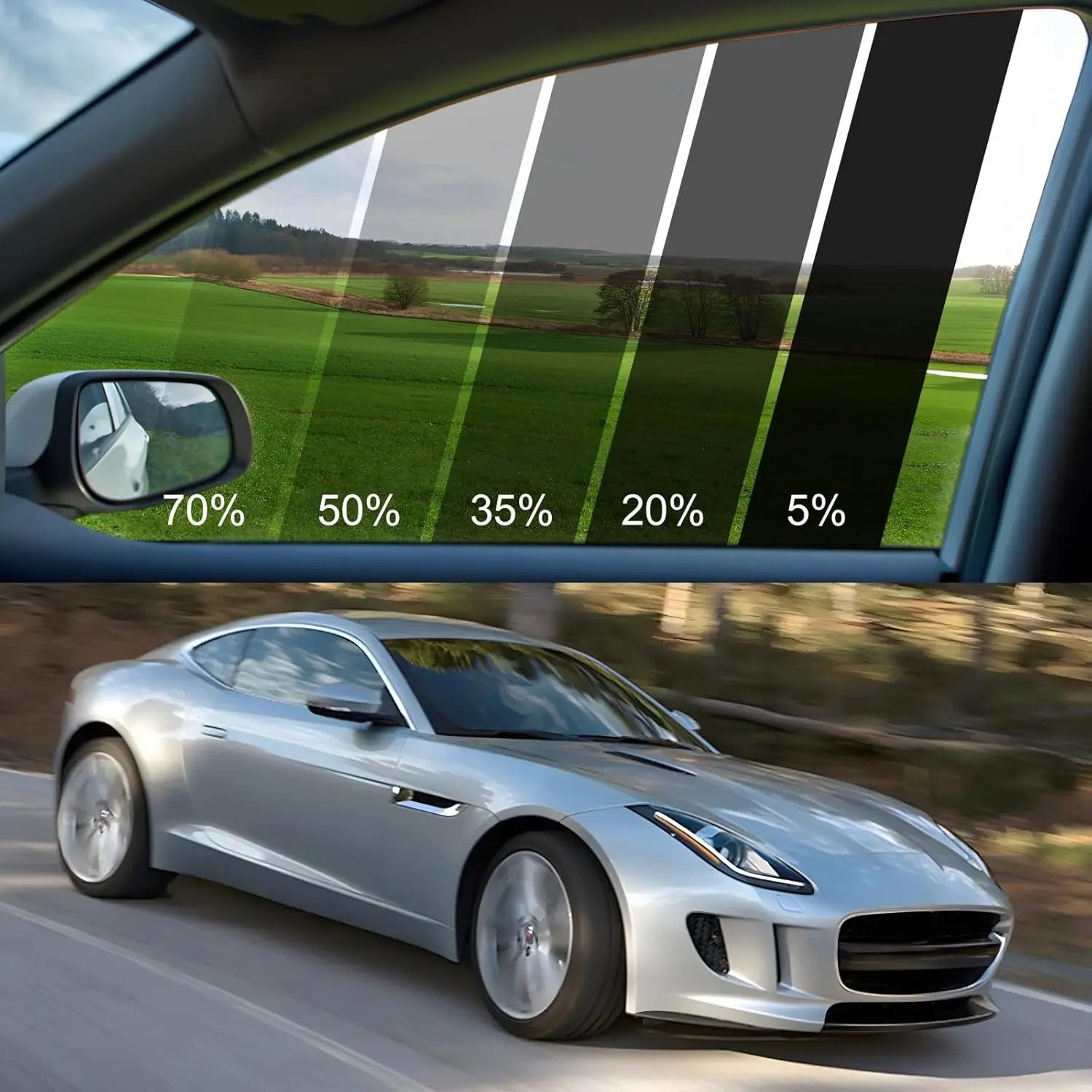 Premium Nano Ceramic Window Film Carbon Film 1.52x30m/60"x100ft PET ...