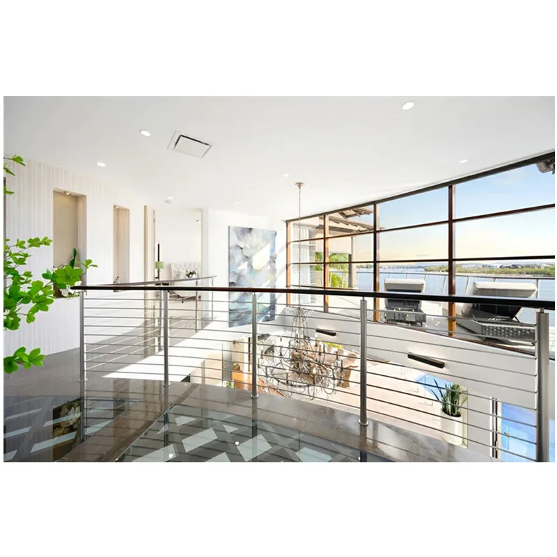 CBMmart Cable railing low maintenance balcony stainless stair black ...