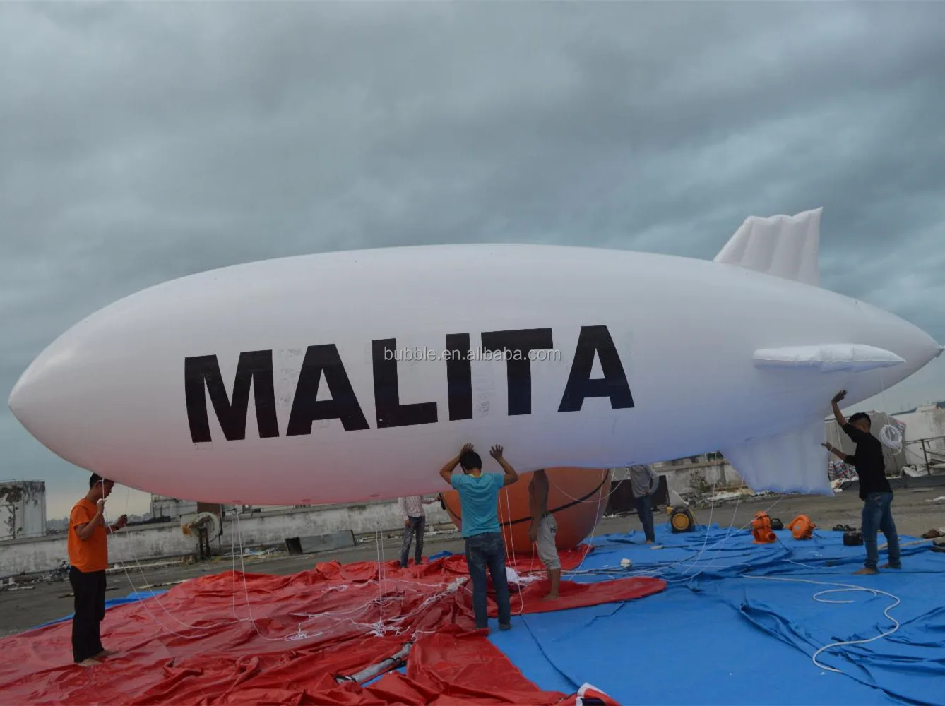 10m Long Inflatable Air Blimp Balloon for Advertising - Giant Helium ...