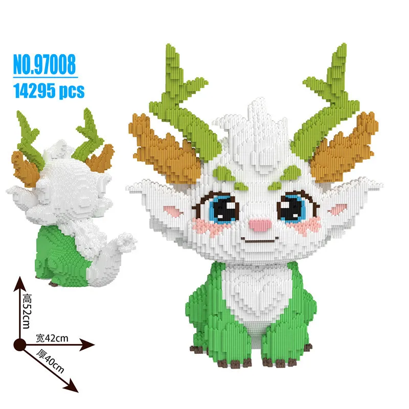 Fairy Tale Role Series Tiny Granule Building Blocks Chinese Elements ...