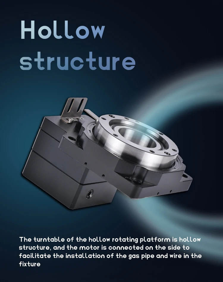 Hollow Turntable Rotary Positioning Platform Heavy-duty Hollow Rotating ...