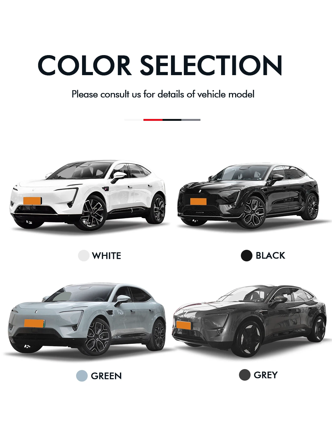 Brand New Electric Car Changan Avatar 11 Avita 11 2023 116-degree Rear ...