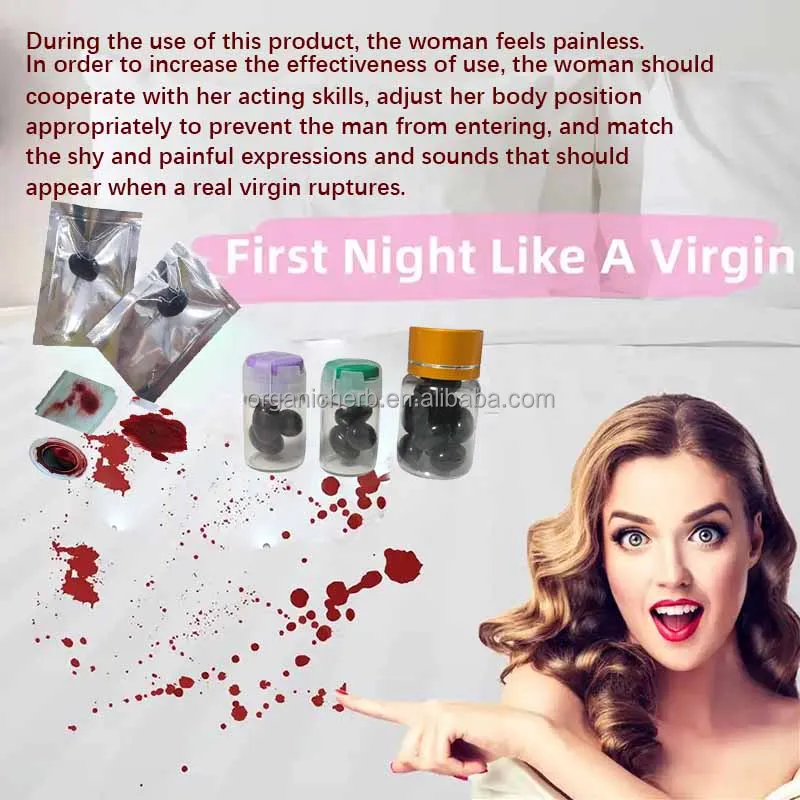 Custom Logo Artificial Hymen Capsule First Night Women Virgin Again ...