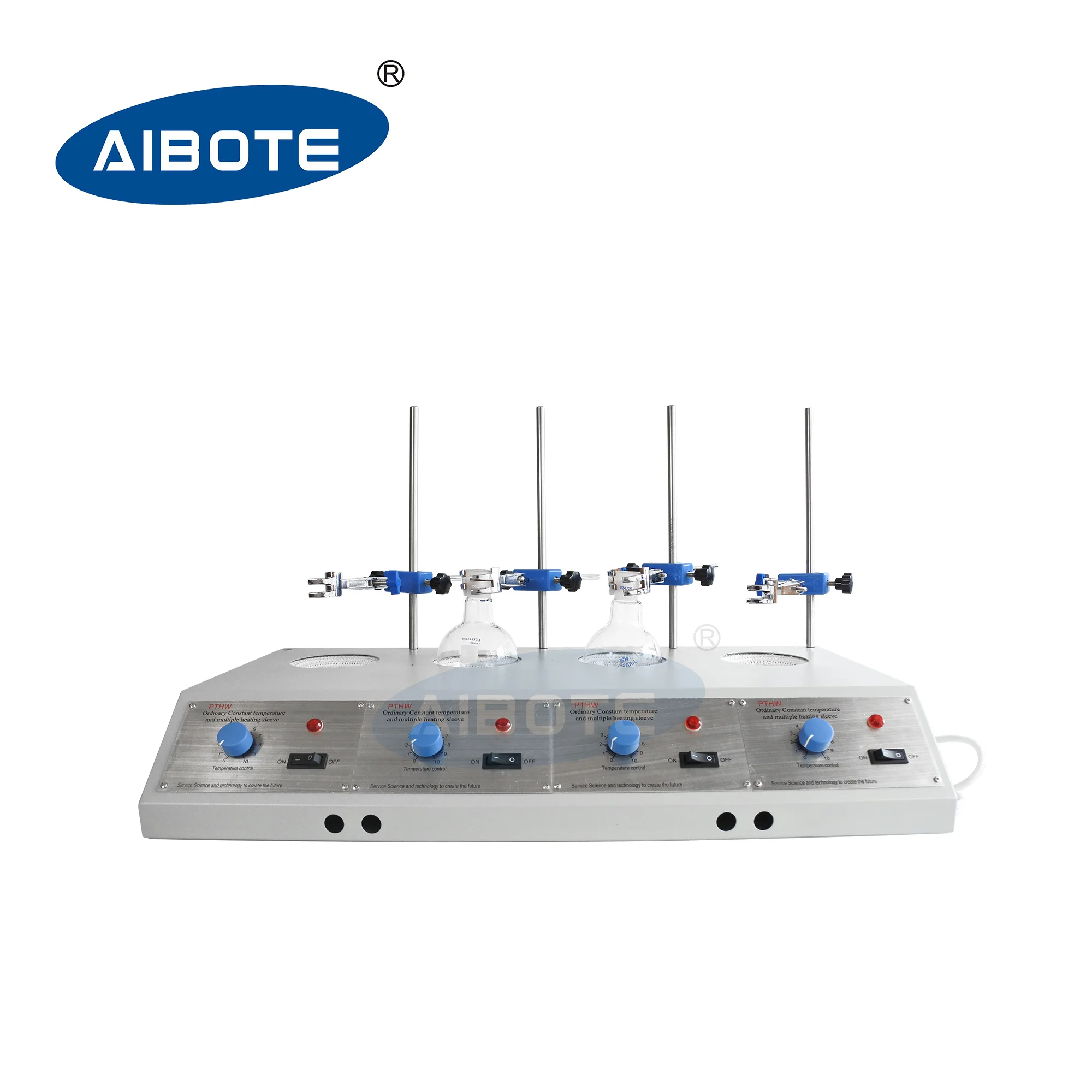 3 and 6 Position Internal Controller Heating Mantle Types