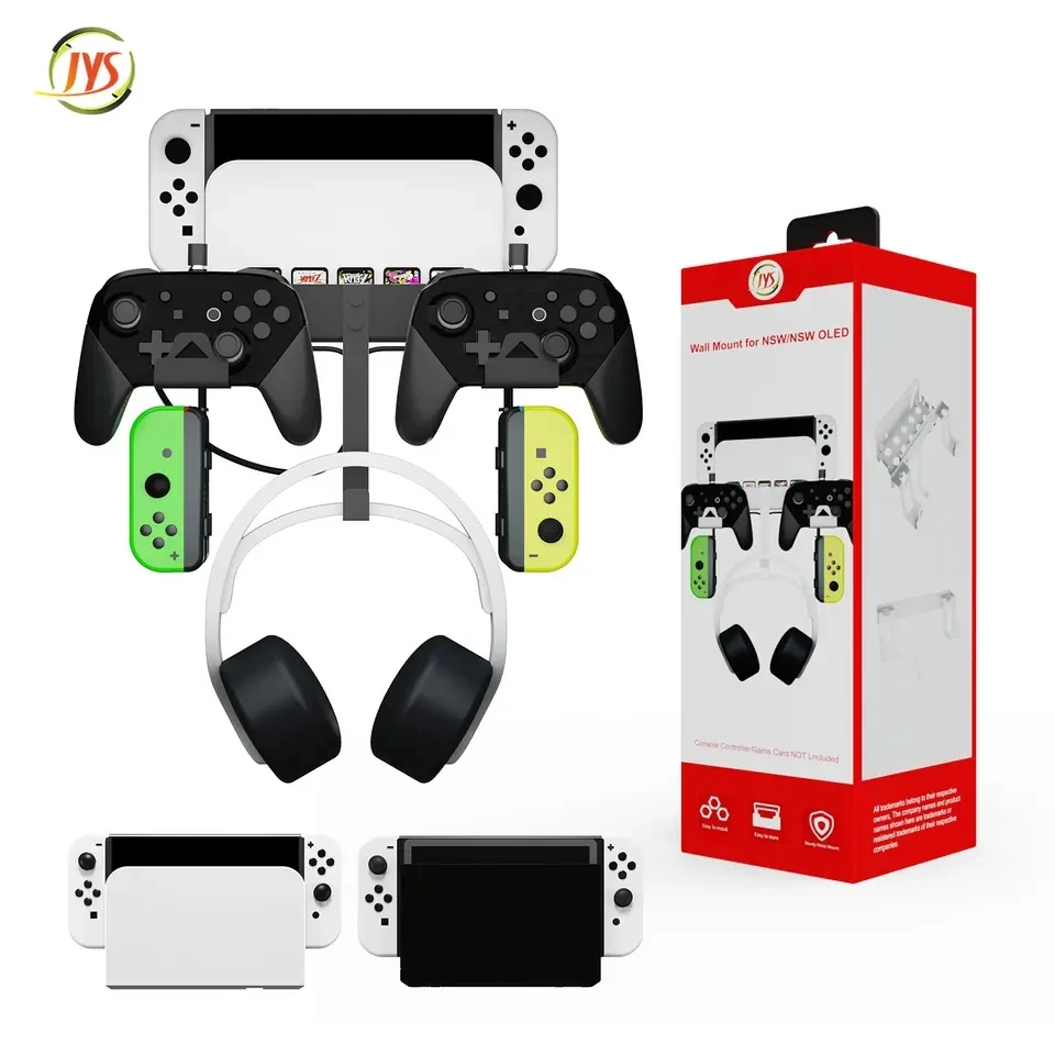 Wall Storage Bracket Headset Stand Hanger For Nintendo Switch Oled Game ...