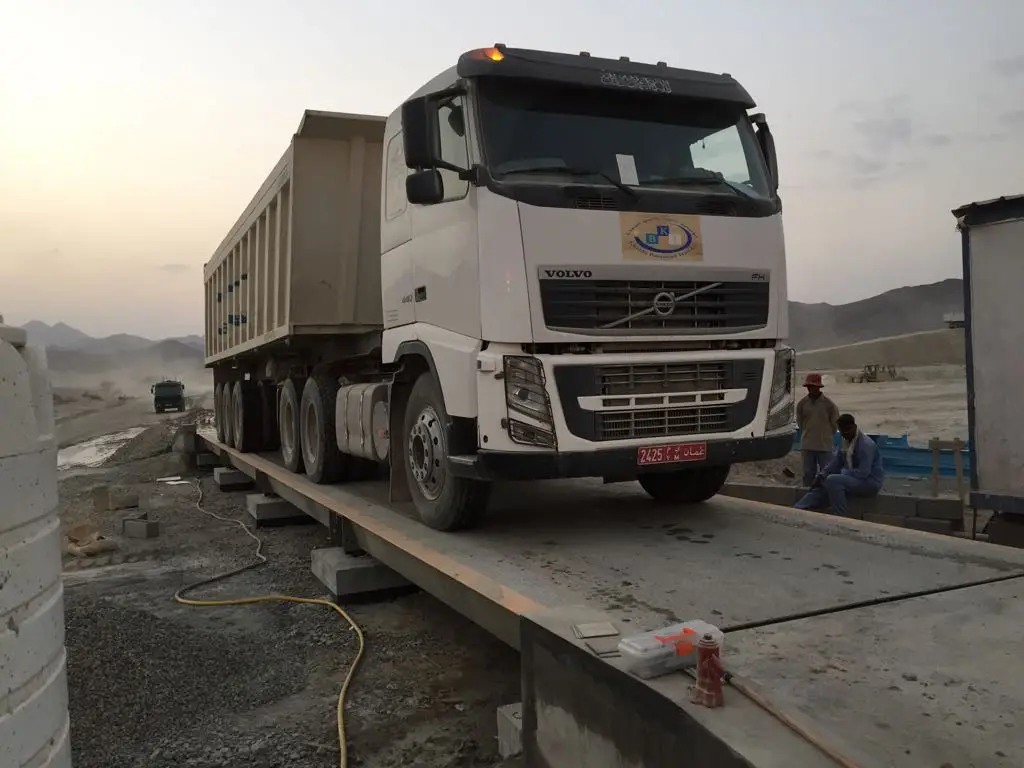 Truck Scale 100 Ton 3.2x18m Electronic Vehicle Scale Weighing Scale ...