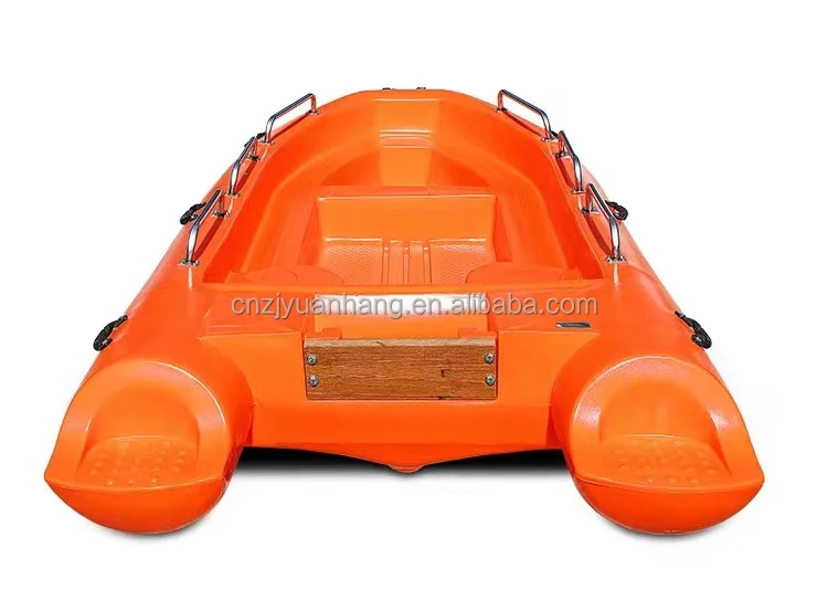 High Quality Double-Deck 4.1meter PE Plastic Fishing Boat