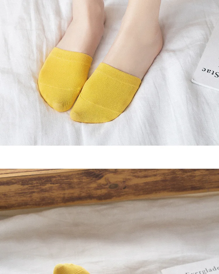 Summer New Design Half Sock Thick Breathable Cotton Anti-slip Socks ...