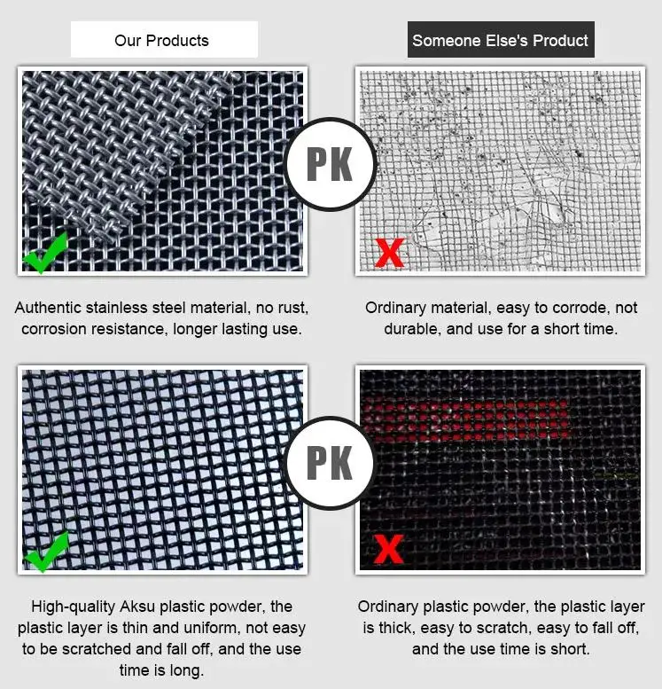 Ss Anti Theft Anti Bullet Window Screen Mesh/diamond Mesh King Kong Net ...