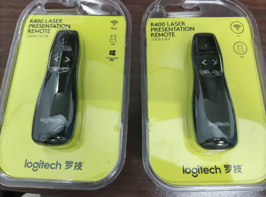Original Logitech R400 Wireless Presenter Presentation Wireless Remote ...