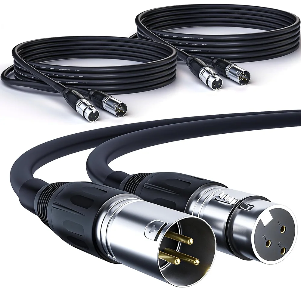 3m 5m 10m Xlr Audio Cable For Connecting Microphone,Mixer,External ...