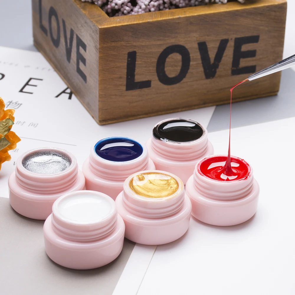 Soak Off Reflective Glitter Pure Spider Gel Nail Art Gel Permanent Uv ...