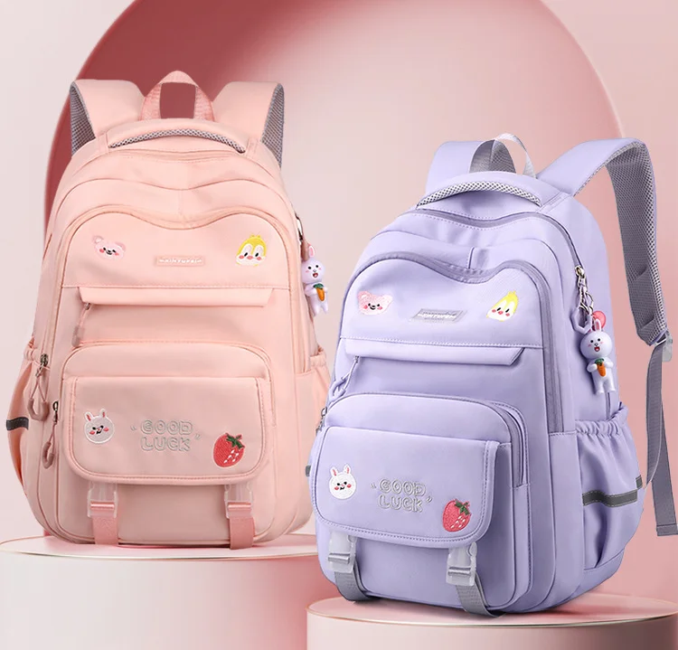 2024 New Cute Cartoon Character School Bags for Kids Girls Women ...