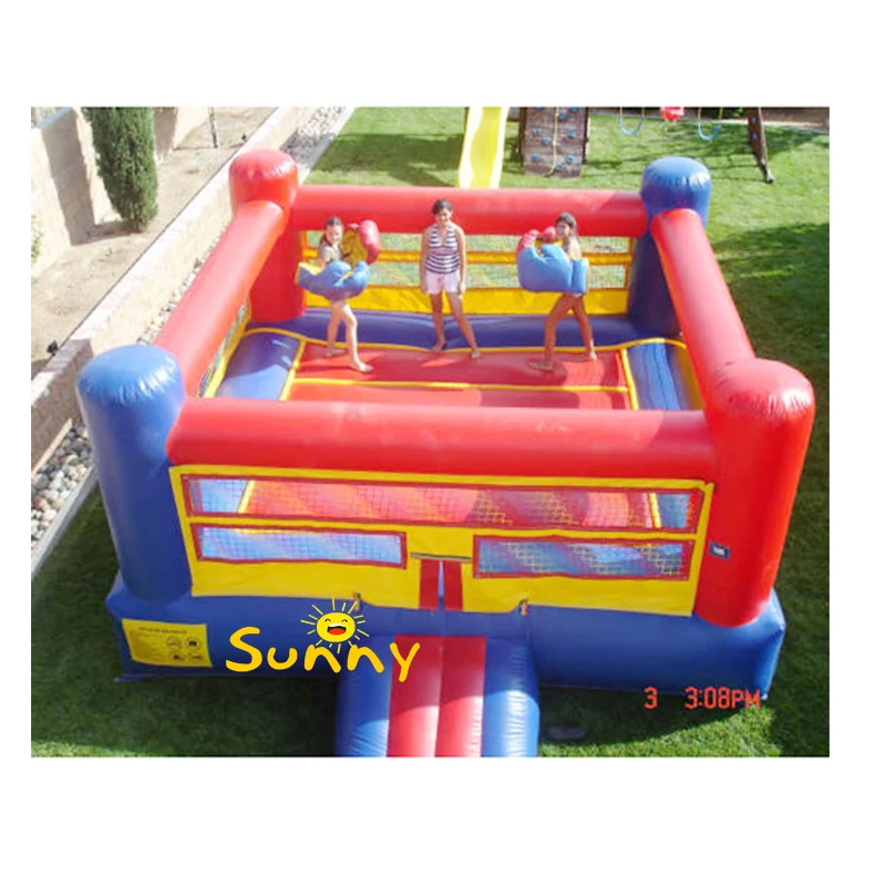 Inflatable Bouncy Boxing Ring Arena Air Inflatable Box Game With Large ...