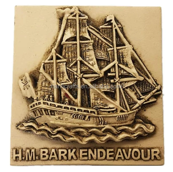 Resin British Captain James Cook 3d Refrigerator Magnet Collection ...