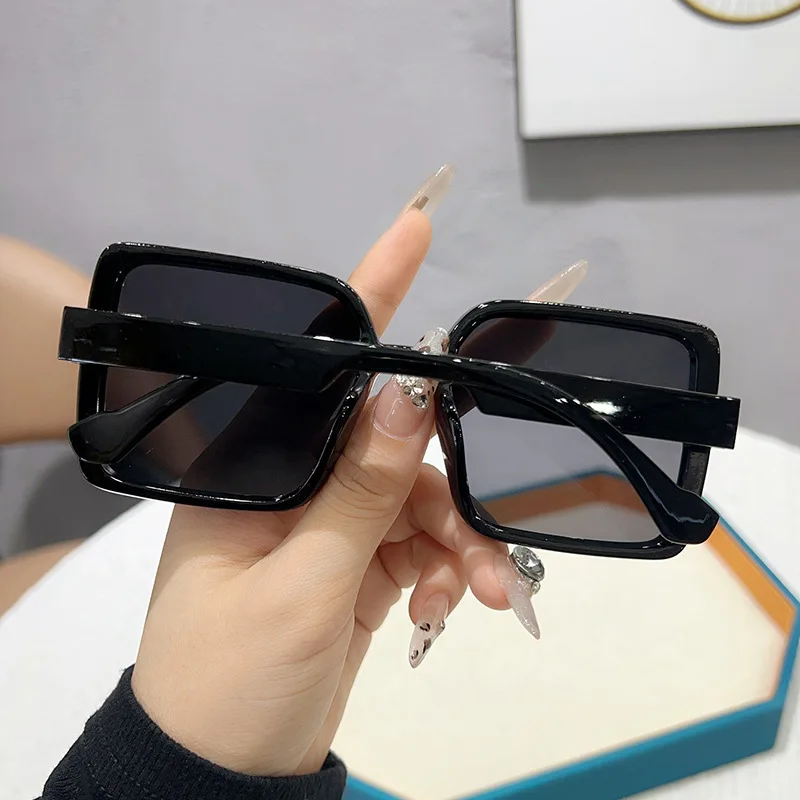 Sunglasses Women in the New Big Face Sunglasses Anti Ultraviolet Round ...