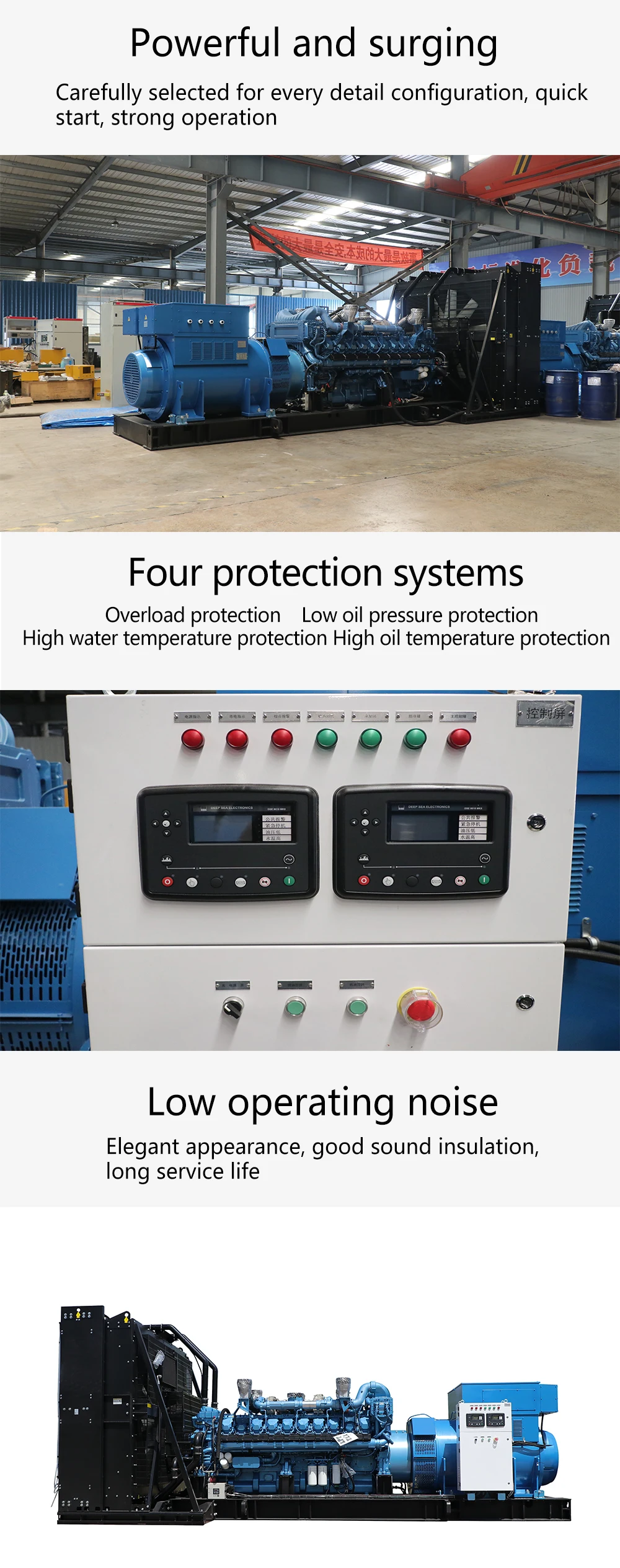 Comler High-voltage Generator Set 1800kw Oil and Gas Generator Set ...