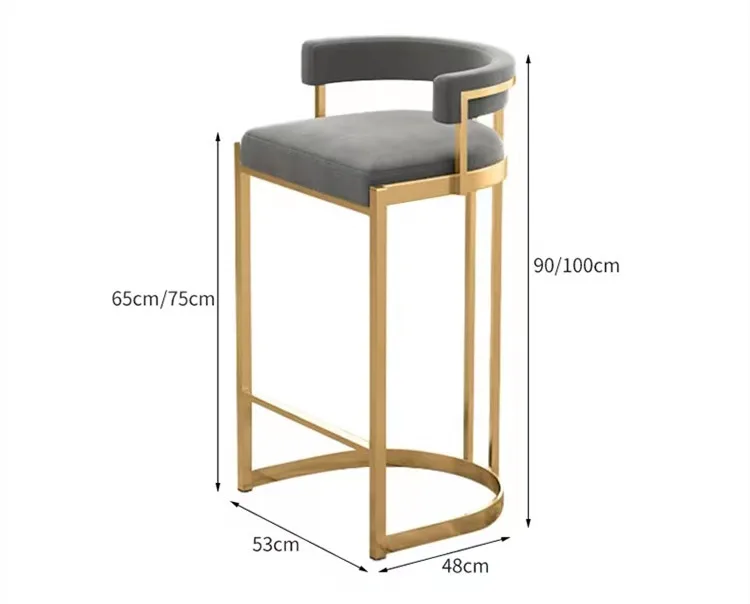 Custom Modern Luxury Bar Stools for Home & Commercial