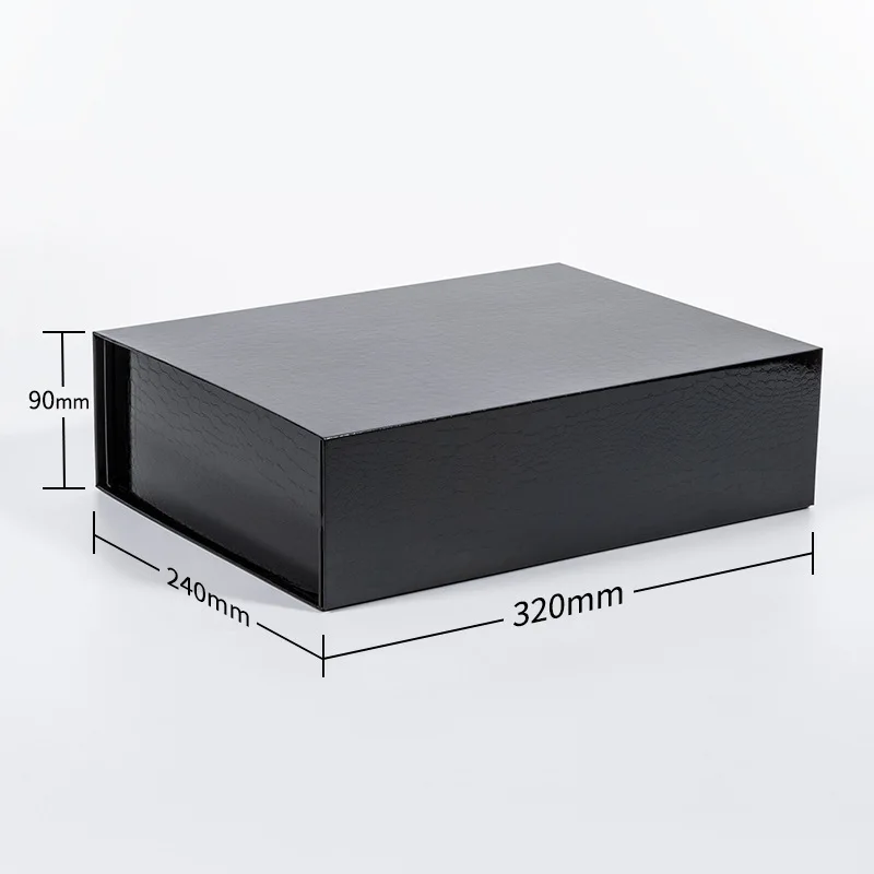 Alligator Paper Design Luxury Magnetic Box Lid Closure Gift Box ...