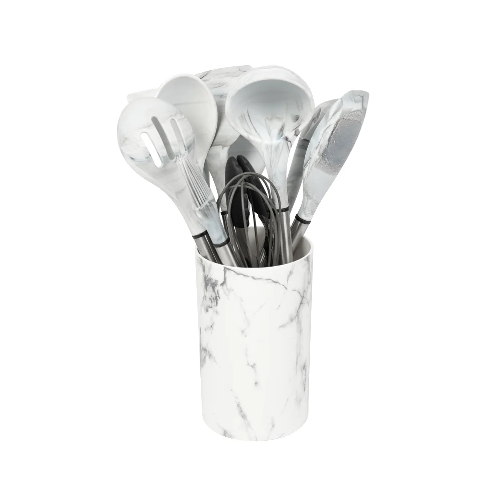 New Design Marble Kitchen Cooking Tools Accessories Set Kitchen ...