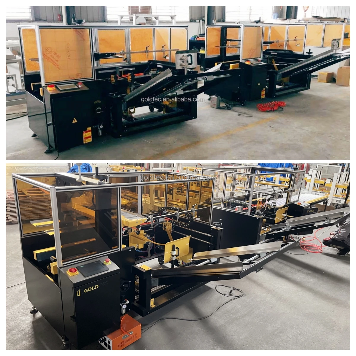 Fully Automatic Carton Erector Machine with Hot Melt Glue for Efficient ...
