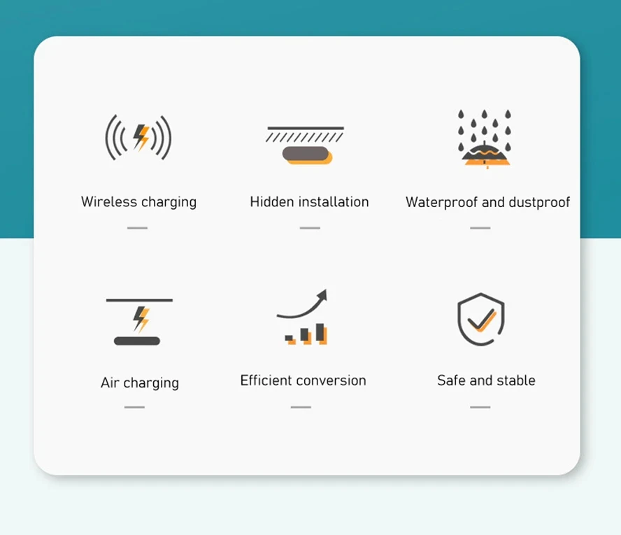 20mm Long Range Wireless Charger - Efficient Desktop Solution