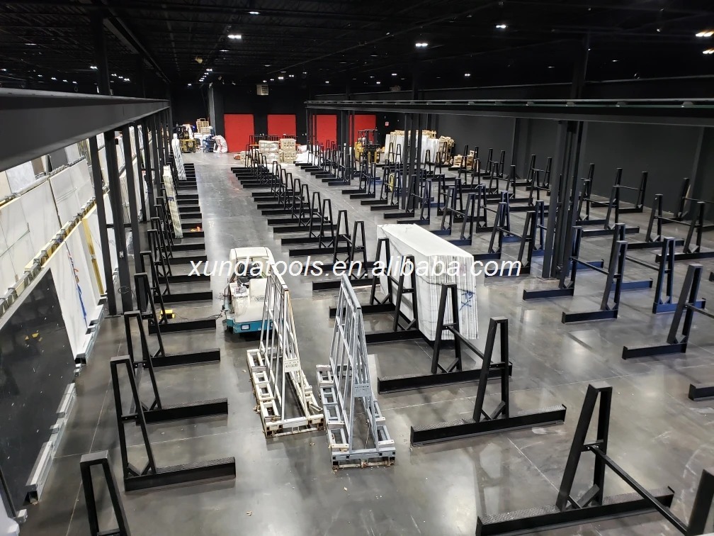 Heavy Duty Quartz Slabs Storage - Frame Rack Granite