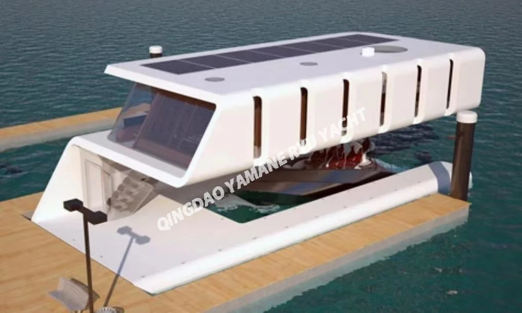 Aluminum House Boat - Durable & Versatile Fishing Vessel