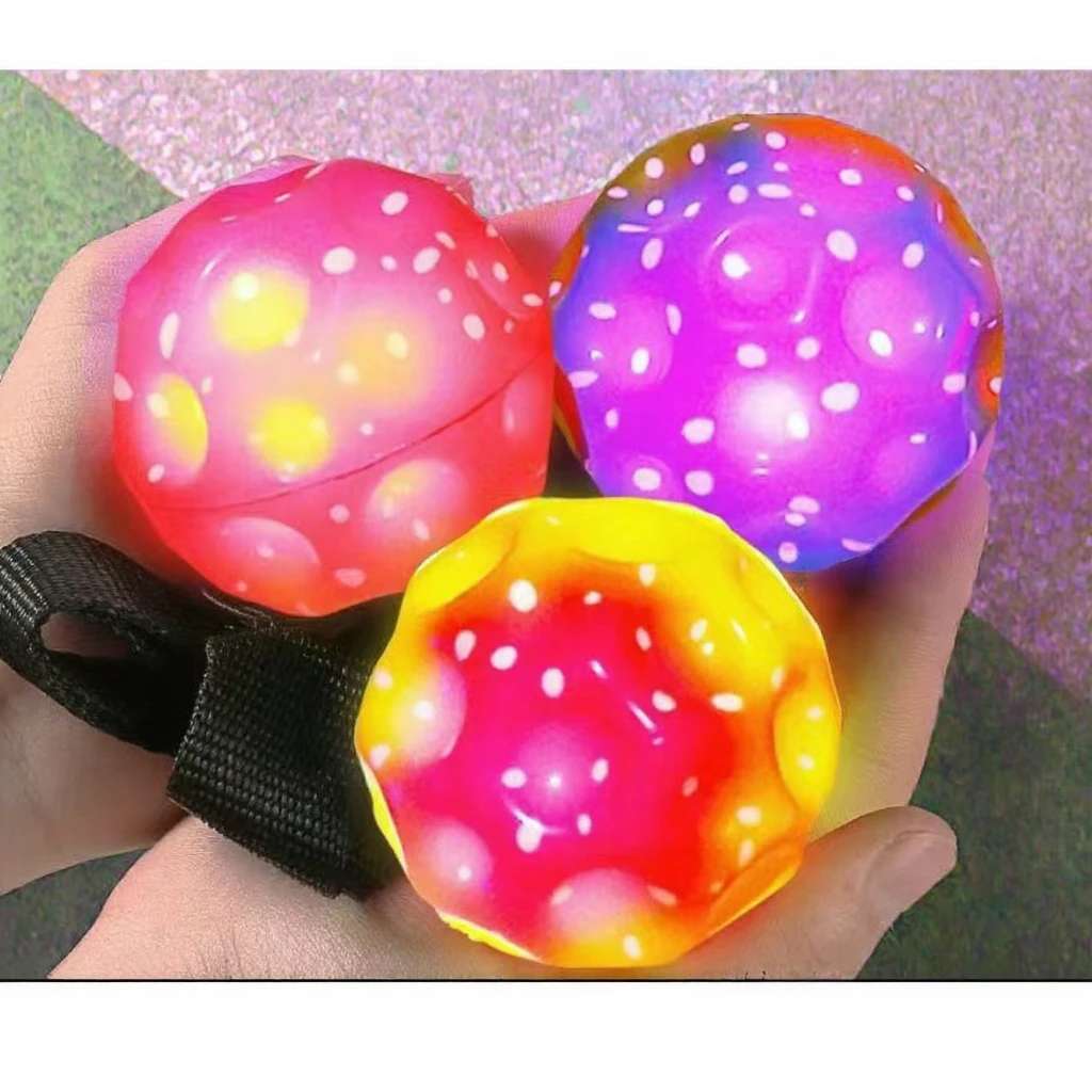 Luminous 7.0cm Moonstone Buckle Wristband Active Play Sports Toy Hyper ...