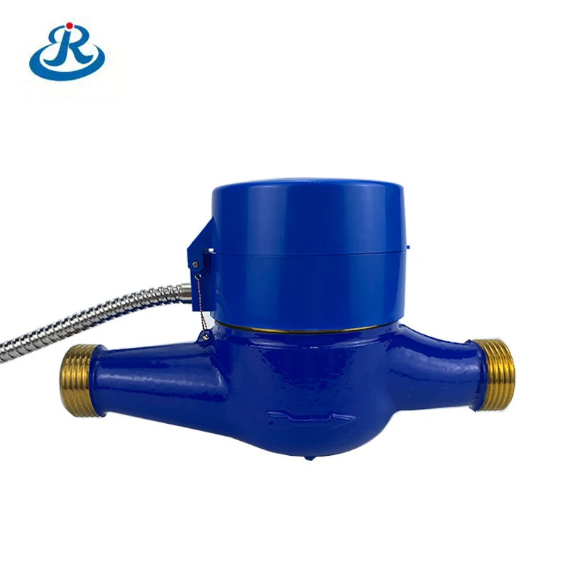3/4 Inch Modbus RTU Remote Photoelectric Smart RS485 Water Meter Brass ...