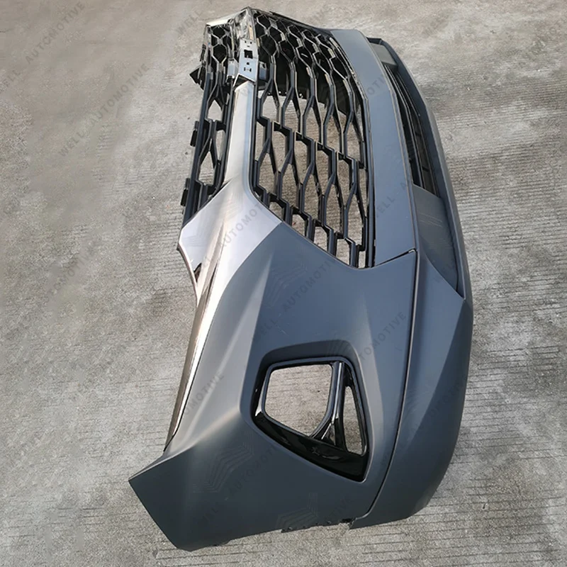 High Quality Auto Front Protector Kit PP Front Bumper with Net Grille ...