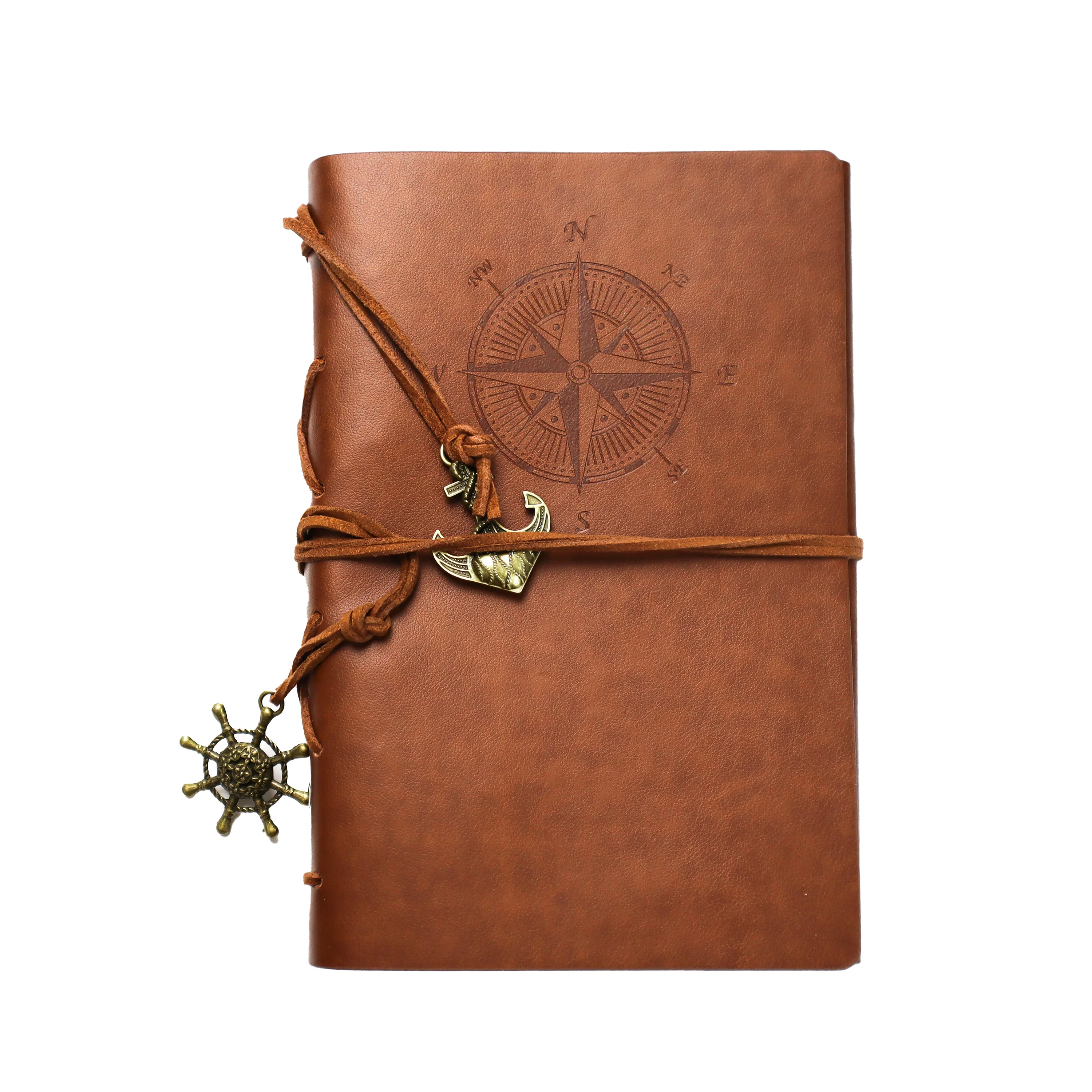 Wholesale Blank Embossed Leather Journal Notebook Custom Notebook ...