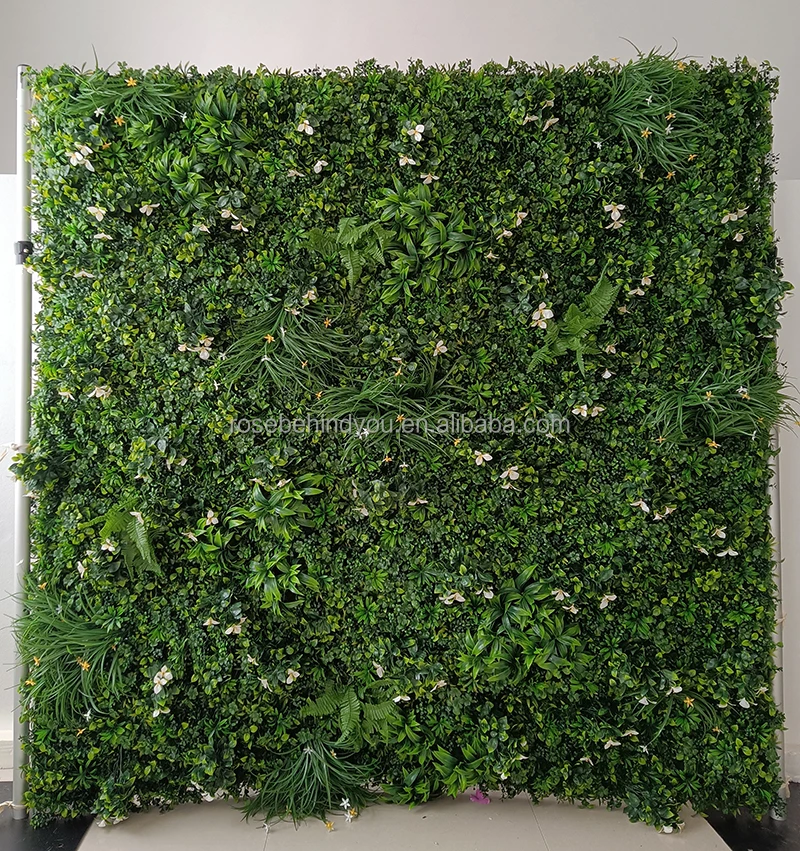 8ftx8ft Roll up Grass Wall Decor - High Quality Greenery