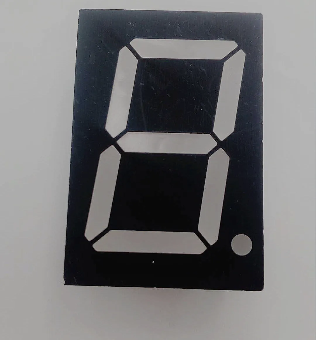 Led Fnd Common Cathode 1 Inch Led 7 Segment Display Blue 10012-ab ...