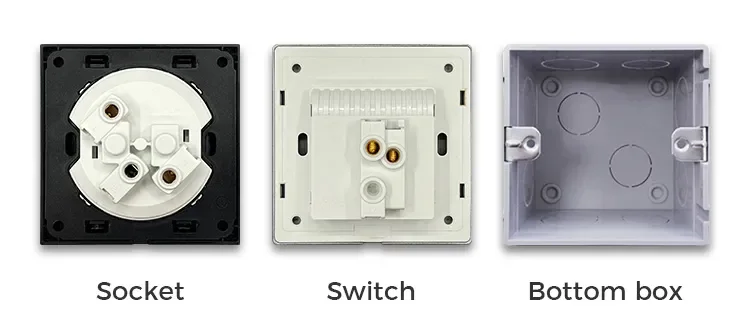 Uk Push Toggle Switch Electric Light Switch Panel Wholesale Wall ...