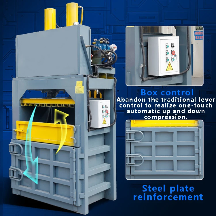 Alibaba.com: 10-80 ton vertical hydraulic baling press for wool; CE, BV ...