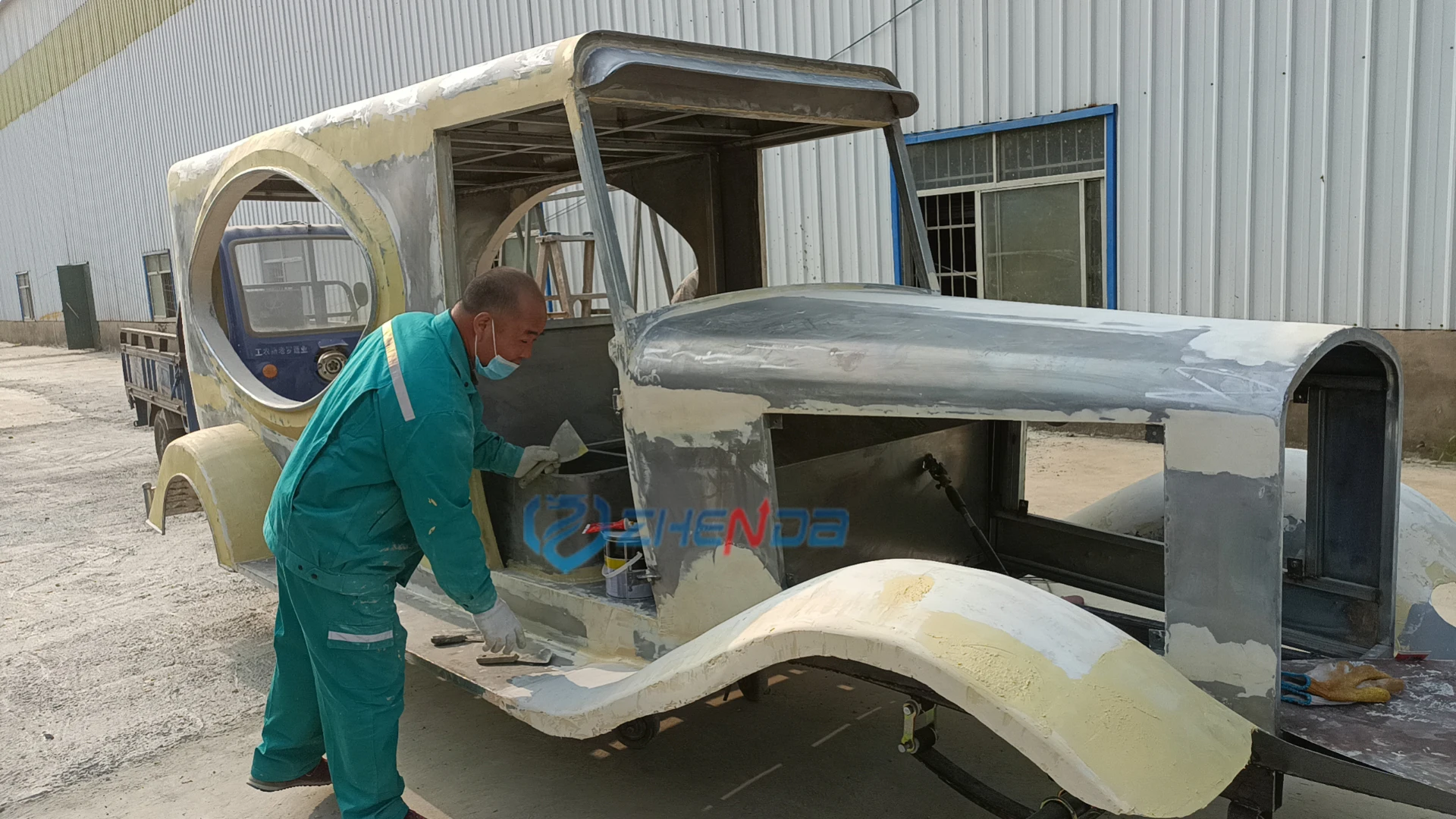 Factory Sale Funeral Cart Coffin Horse Drawn Buggy Hearse Horse Wagon ...