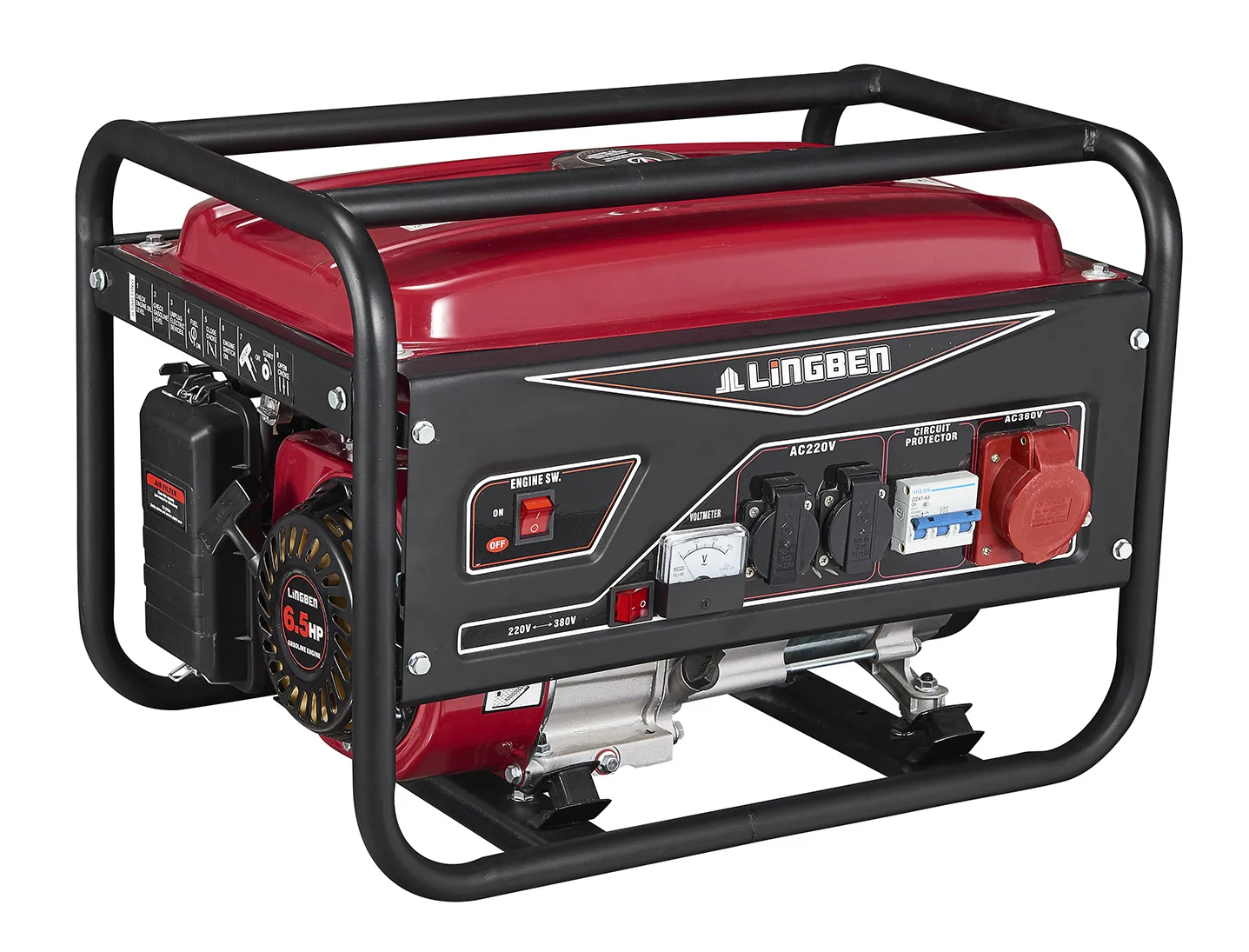Gasoline/diesel Ac Generators 2kw 3kw 4kw 5kw 6kw 8kw 10kw Small ...