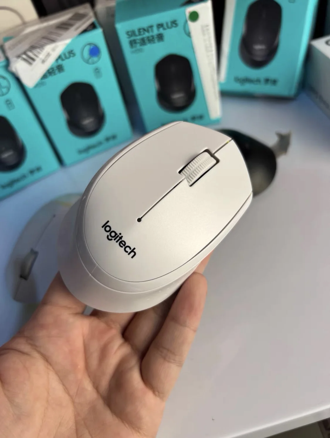 Genuine Logitech M330 Silent Plus Wireless Receiver Mouse - Buy Hot ...