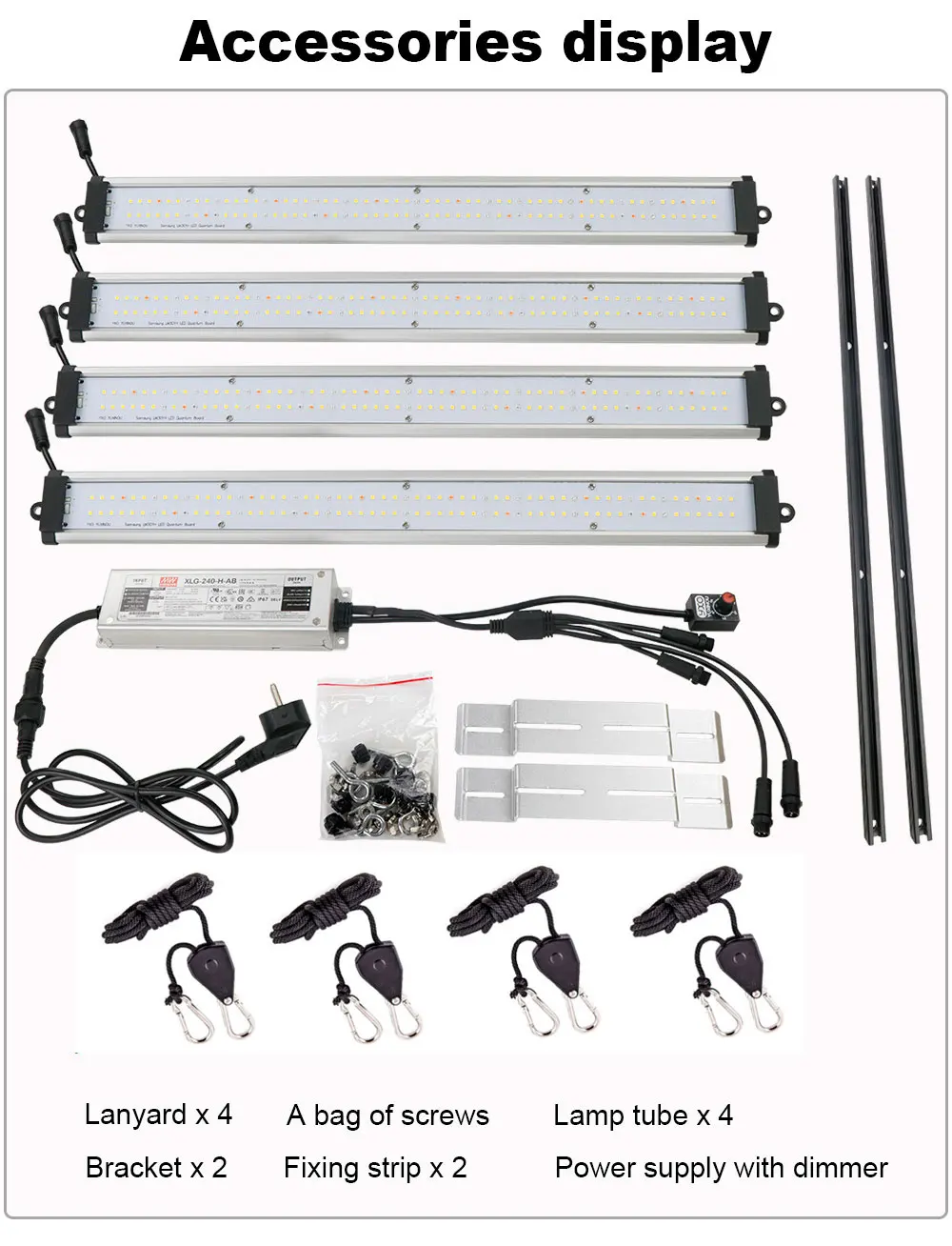 Adjustable Spectrum 3000k 5000k Uv Ir Hydroponic Led Grow Light Strips ...