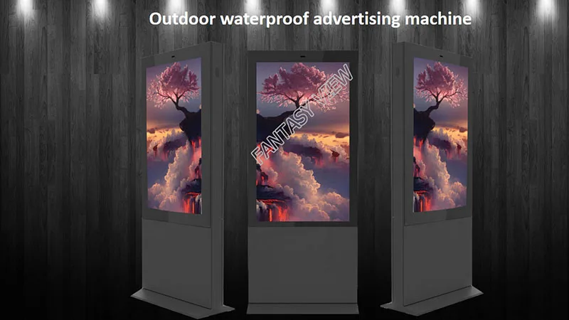 65inch Waterproof IP65 Outdoor Wall Mounted Multi-Touch Screen Lcd/lcd ...