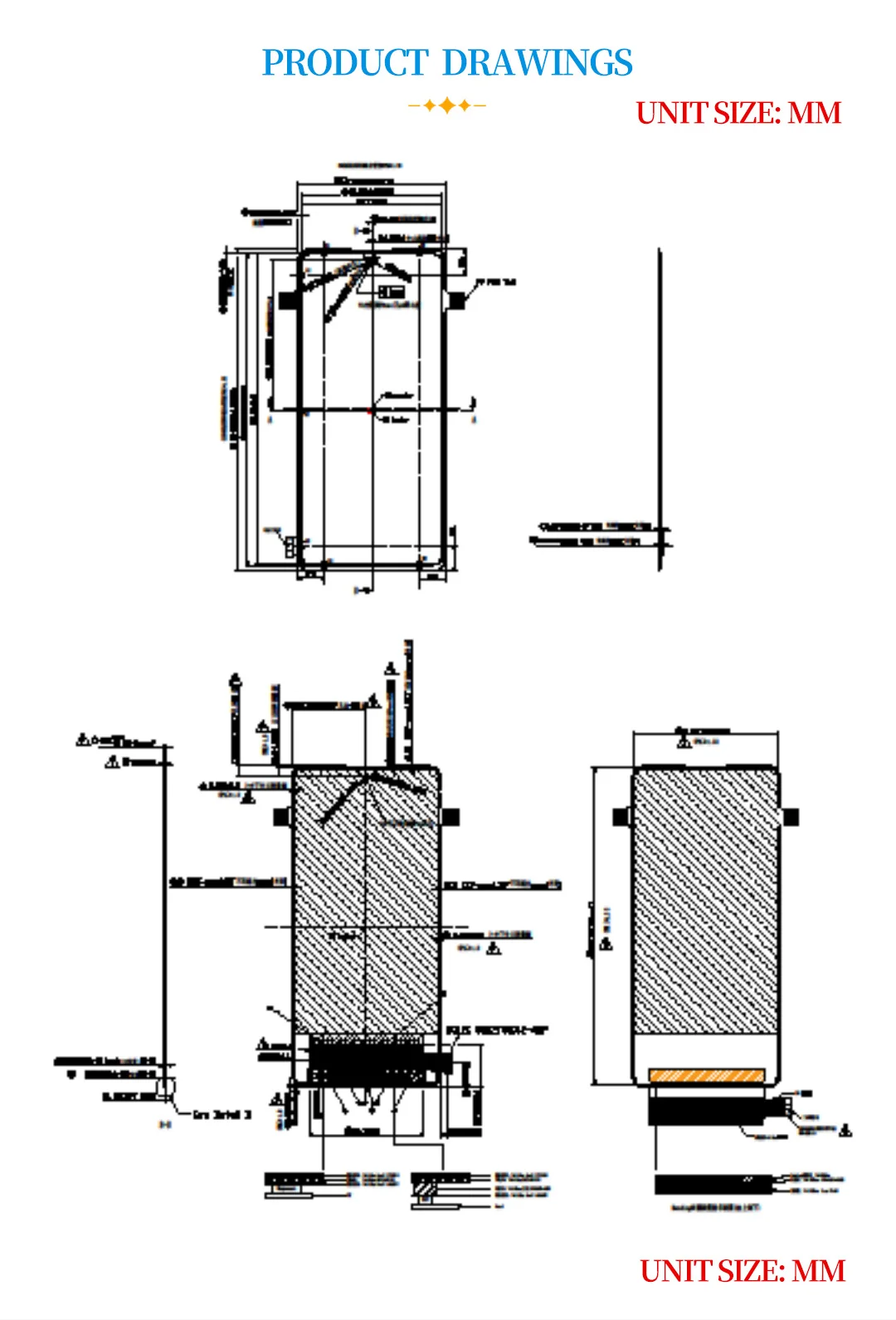 DXQ 6.67" Flexible AMOLED Industrial Touch Screen Display Module ODM